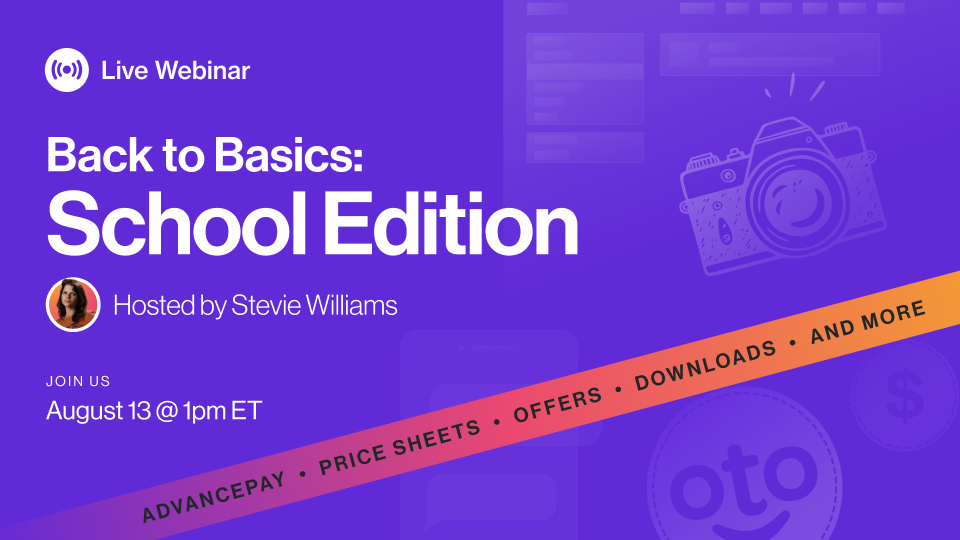Webinar: Back to Basics: School Edition | PhotoDay®
